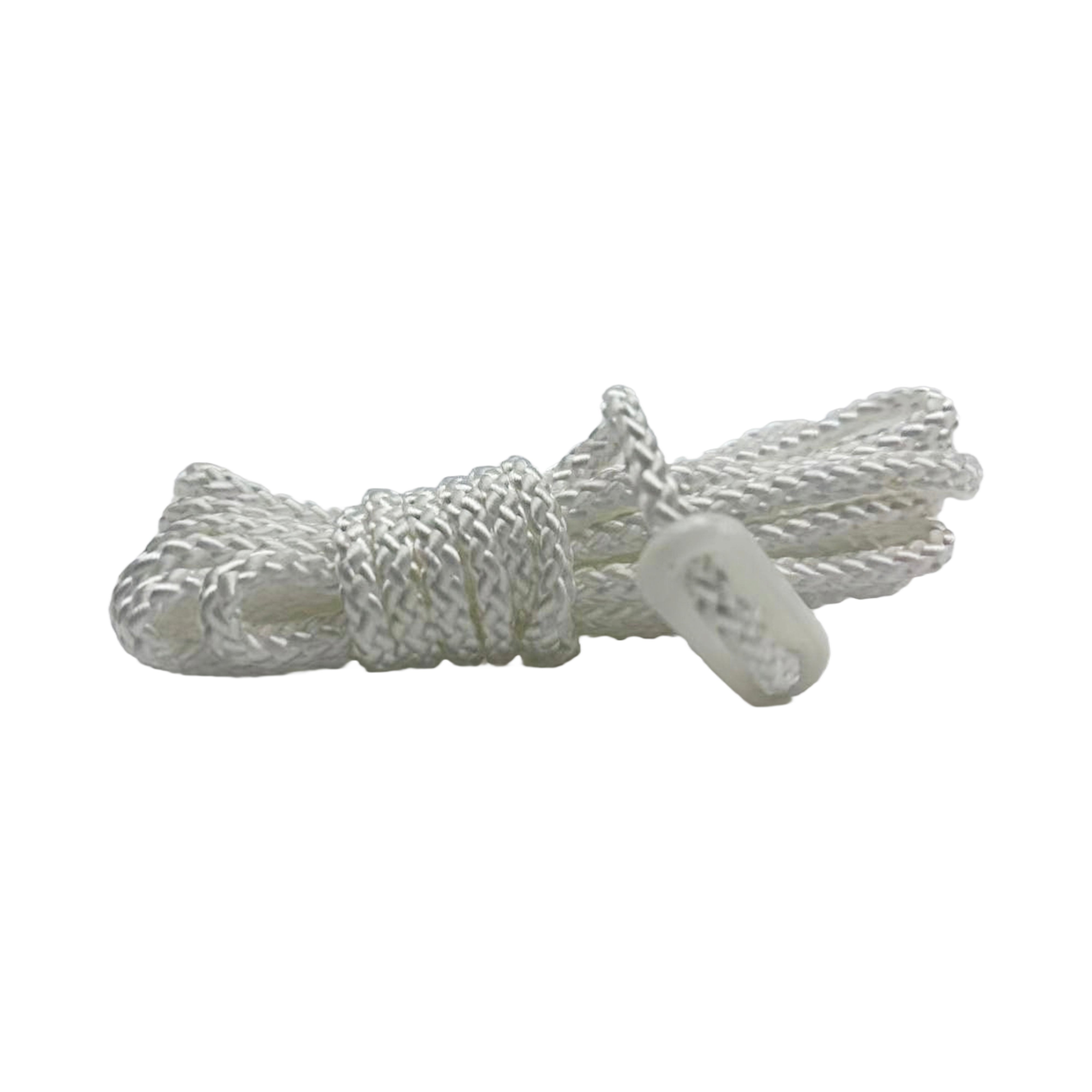 Bush Tracks 4mm Single Guy Rope With Plastic Slider, White 4mm x 3m ...