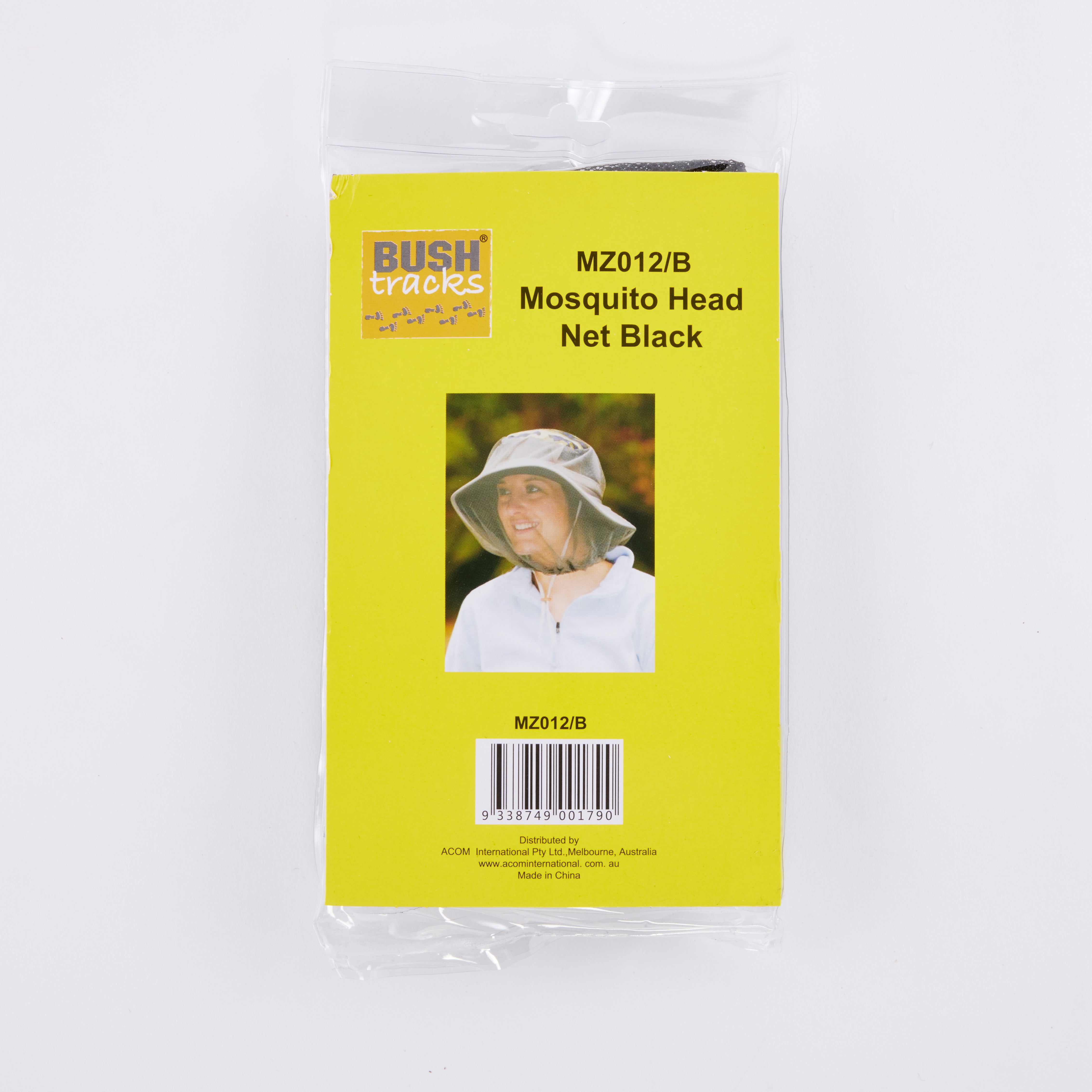 MOZZIE HEAD NET BLACK – Acom International