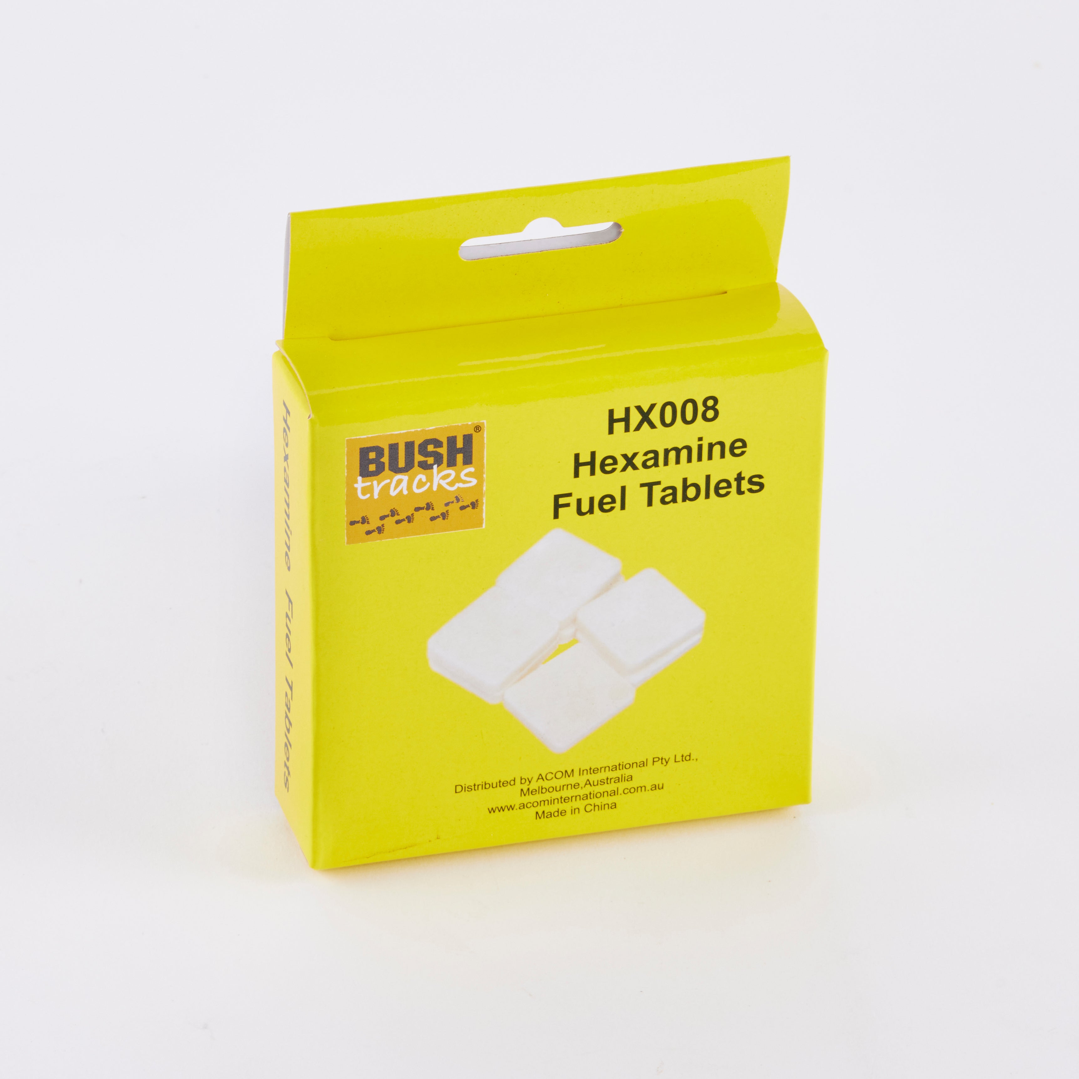 BUSH TRACKS FUEL TABLETS – Acom International