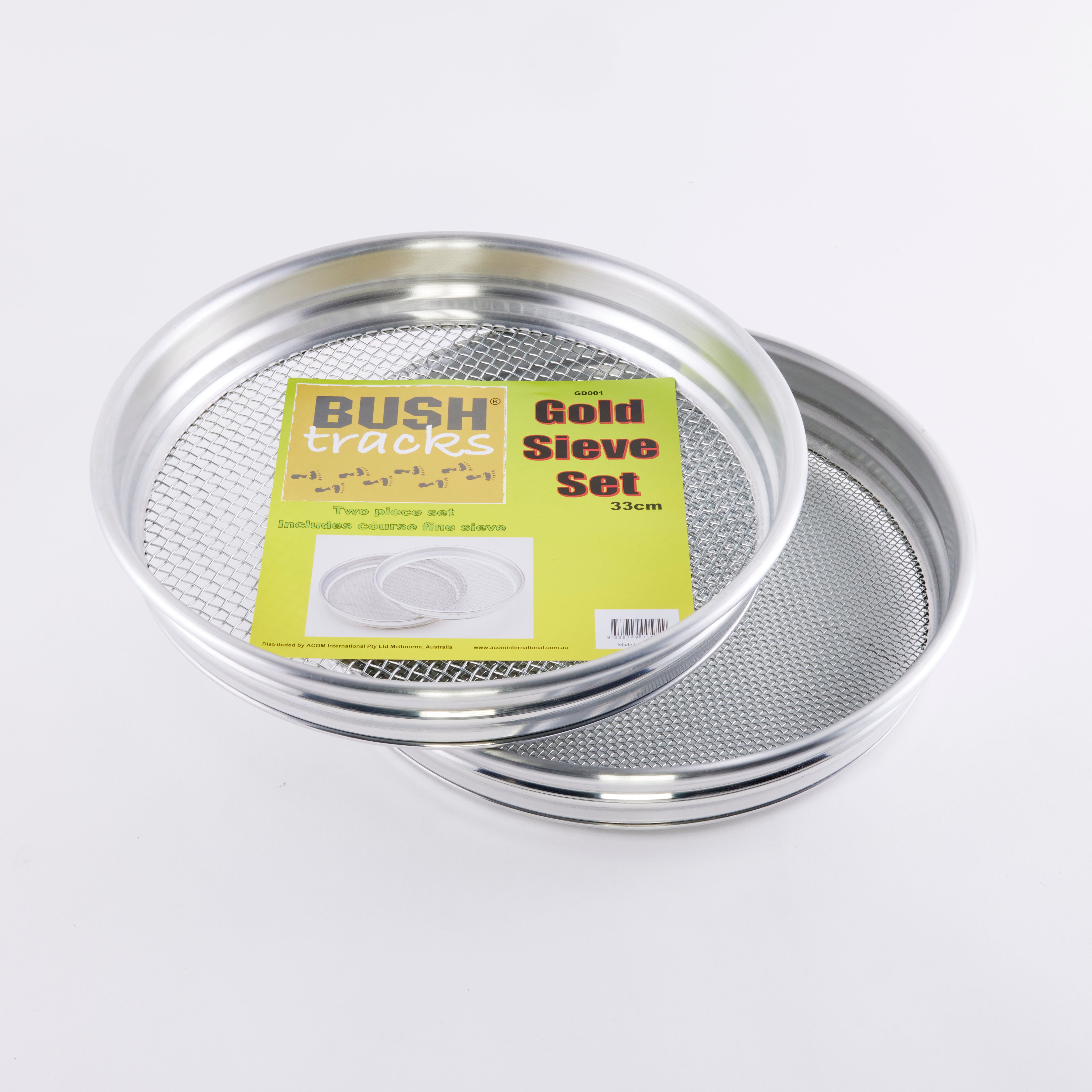 GOLD SIEVE 2PCE ALUMINIUM – Acom International